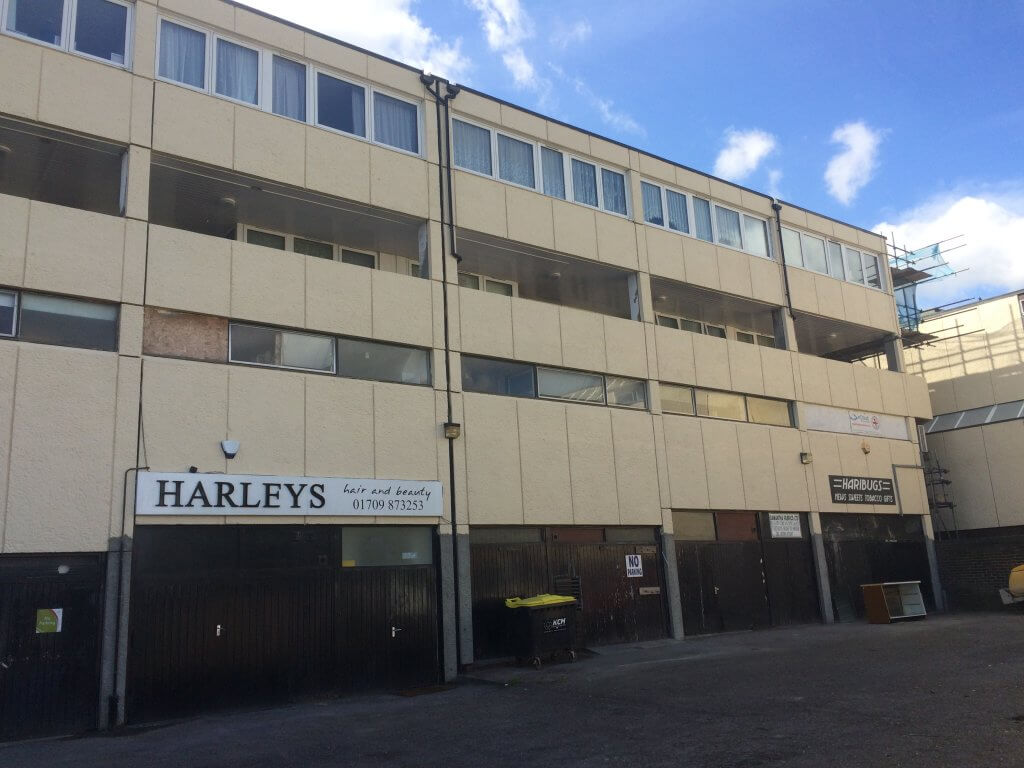 Wath Library and flats after - Bosa Contracts